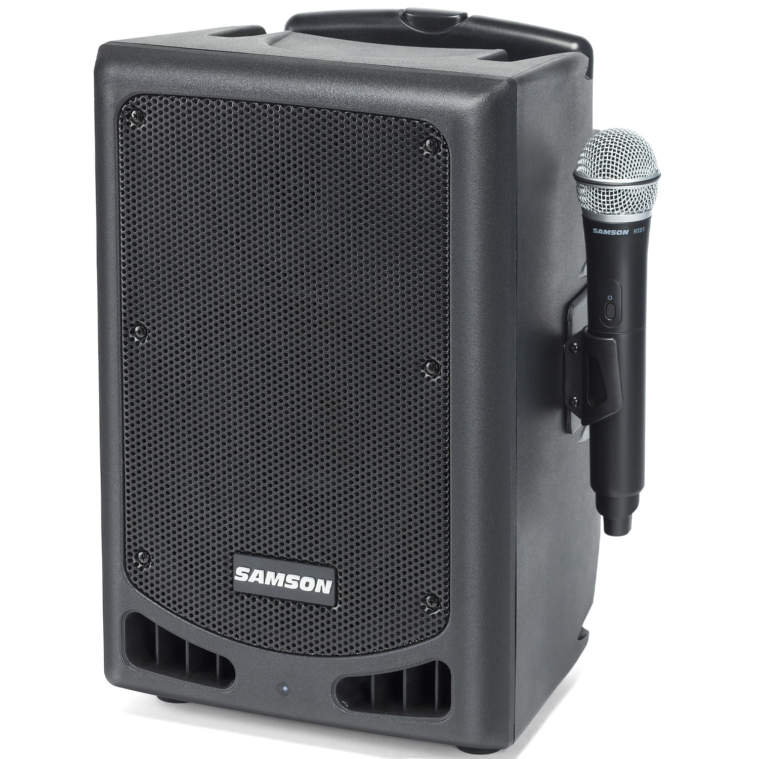 Caja Activa Portátil Samson XP208W - con Mic/BT - Audiomusica