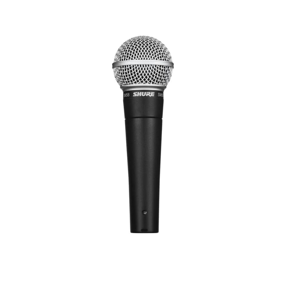 Micrófono dinámico vocal Shure SM58 con cable XLR - Audiomusica