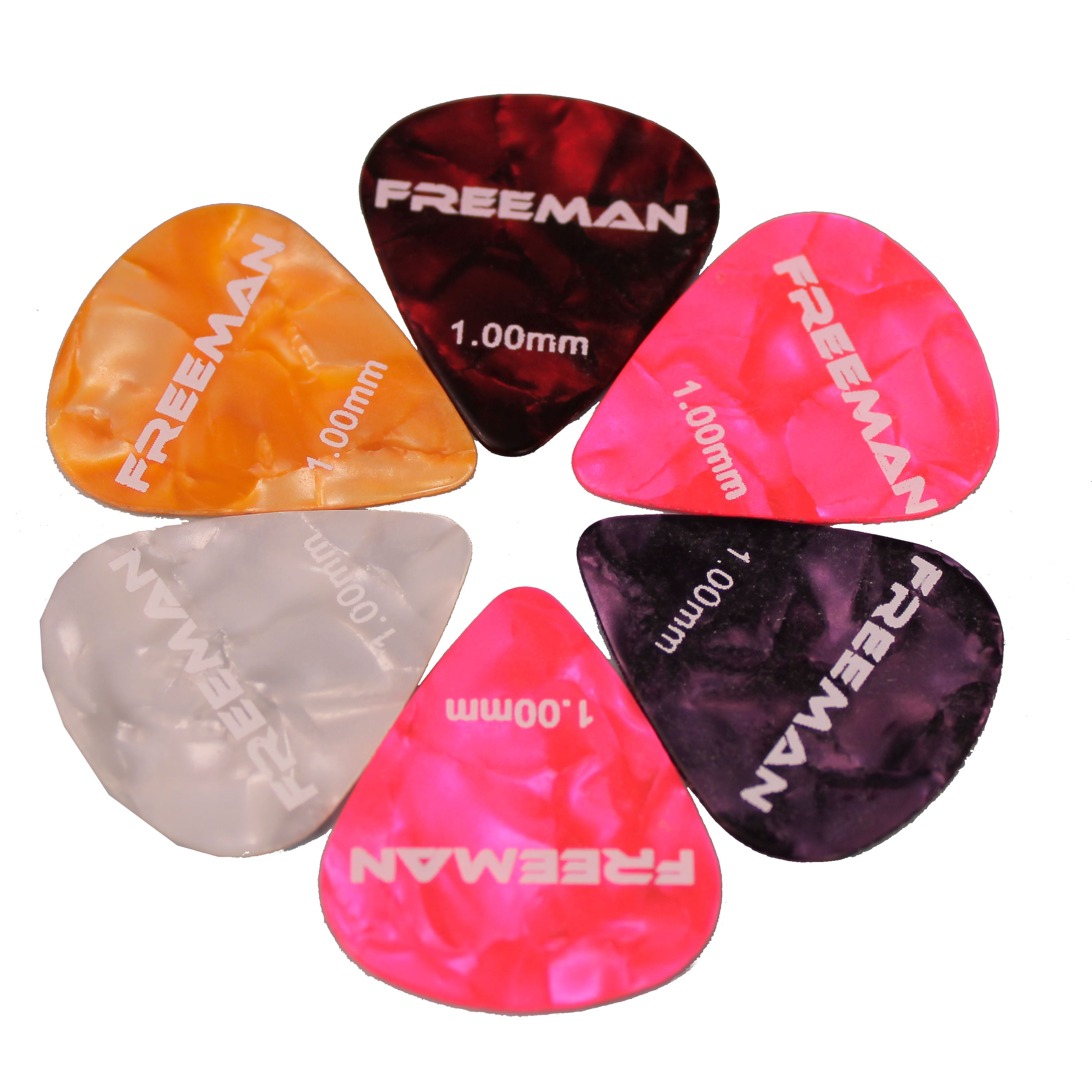 Pack de uñetas Freeman 6 unidades Hard - Audiomusica