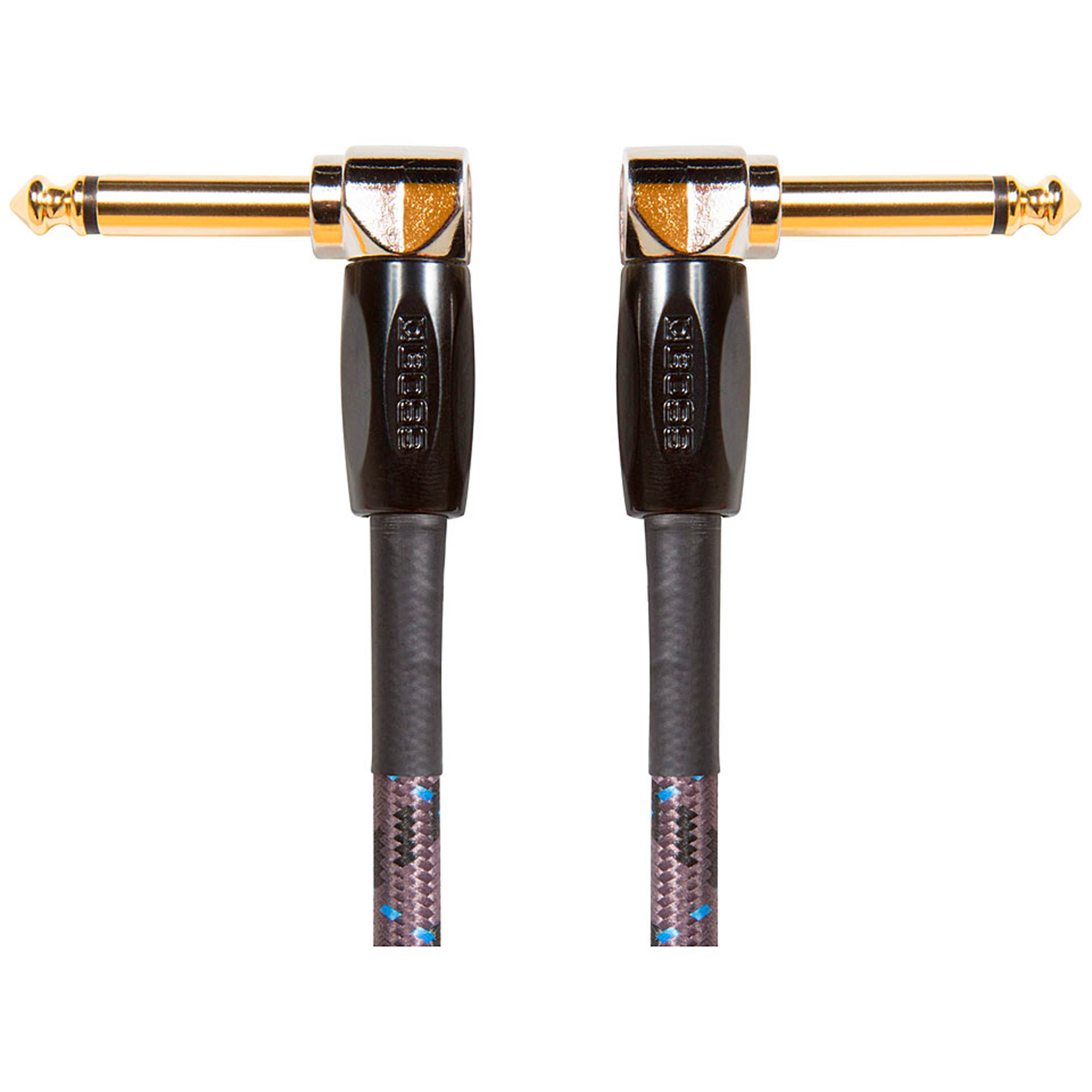 Pack de 3 Cables patch Boss BIC-PC-3 15 cm - Audiomusica