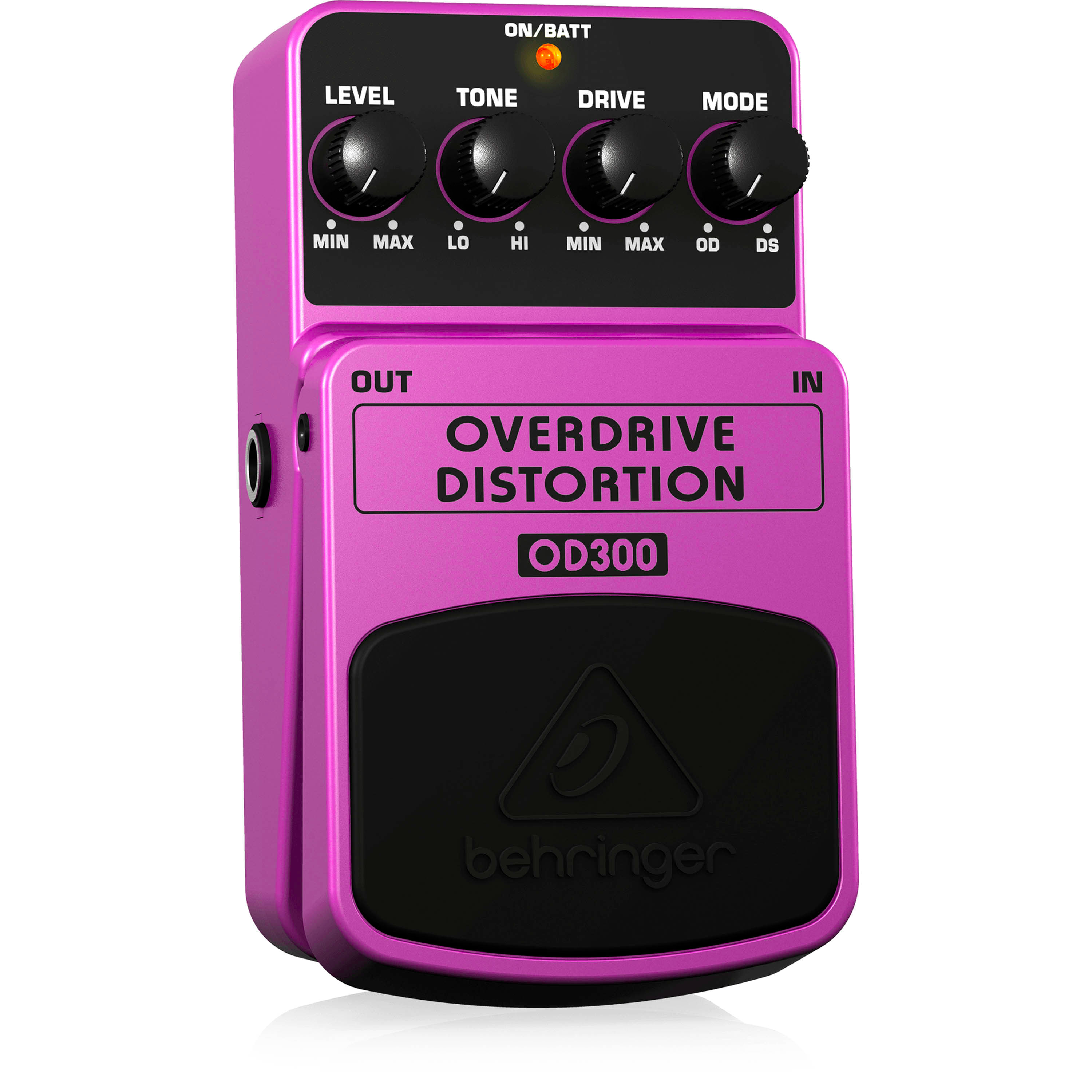 Pedal efecto Behringer OD300 Overdrive/Distortion - Audiomusica